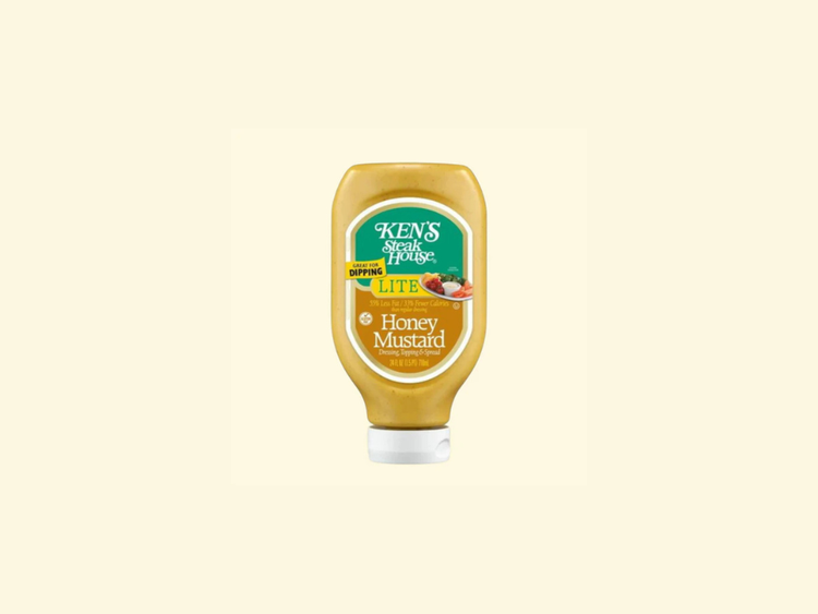 Indulge in Ken Steak House Squeezable Honey Mustard 24 fl oz Bottle ...