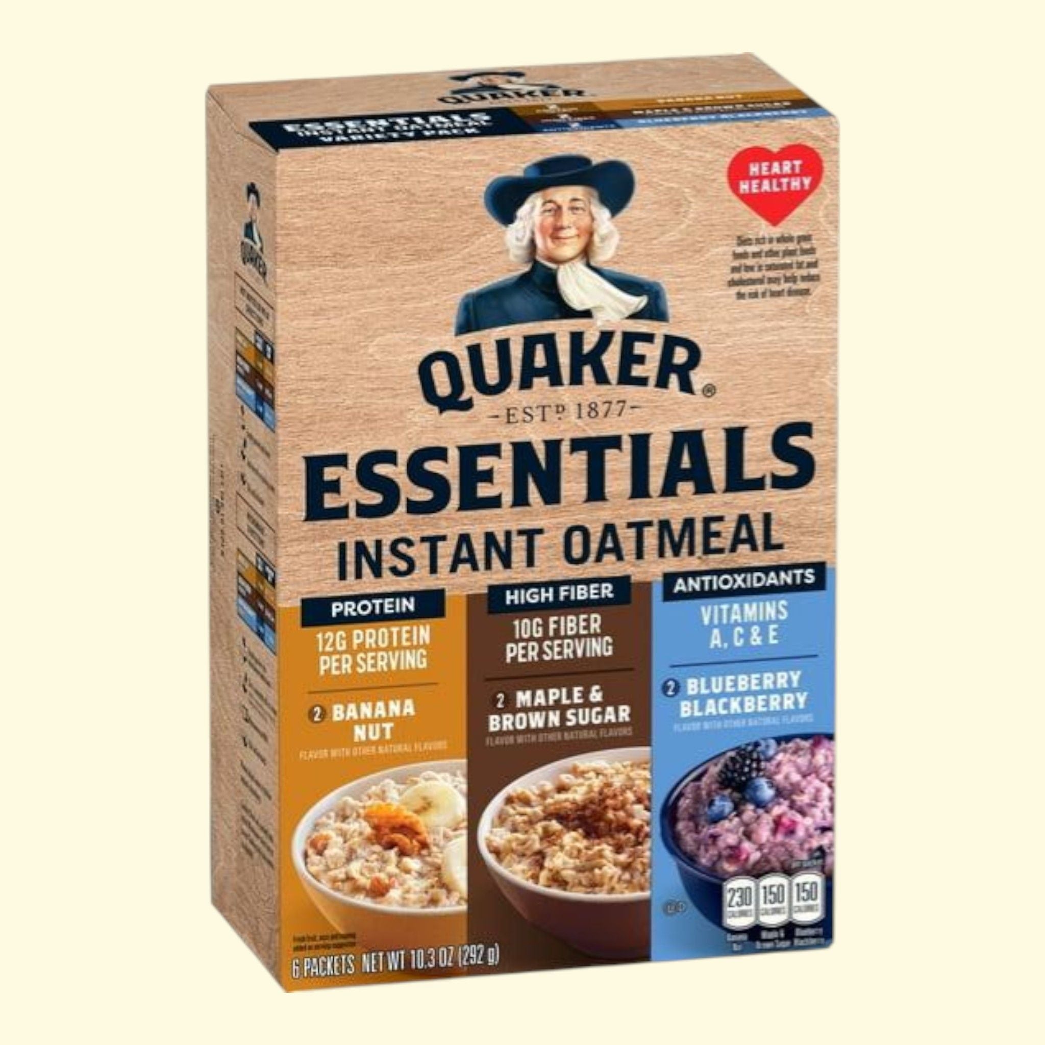 Quaker Instant Oatmeal, Variety Pack 10.28 o... | Treatspree