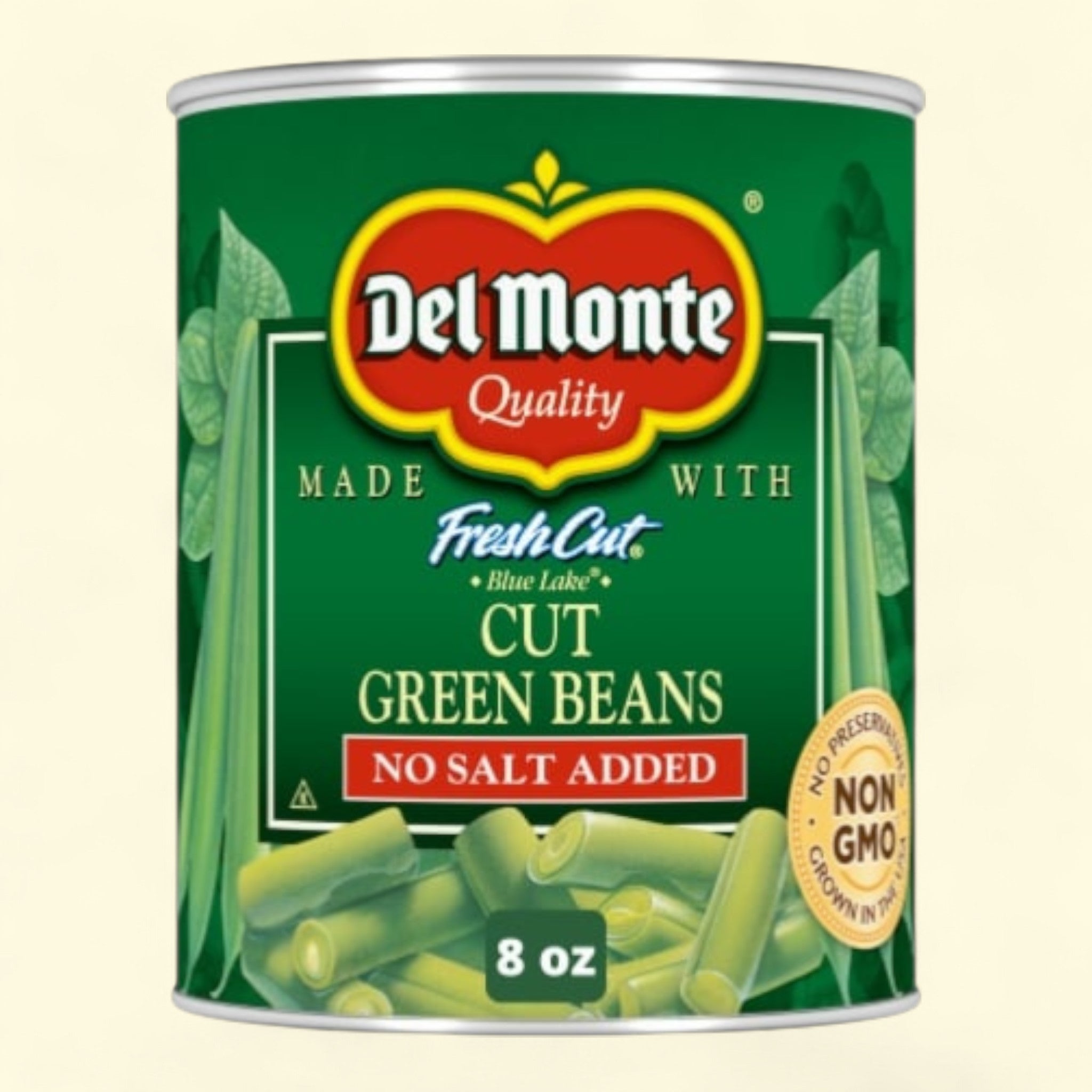 Del Monte Blue Lake Cut Green Beans, No Salt Added, 14.5 oz – Treatspree